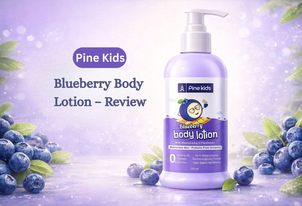 Pine Kids Blueberry Body Lotion Review: Benefits & Ingredients