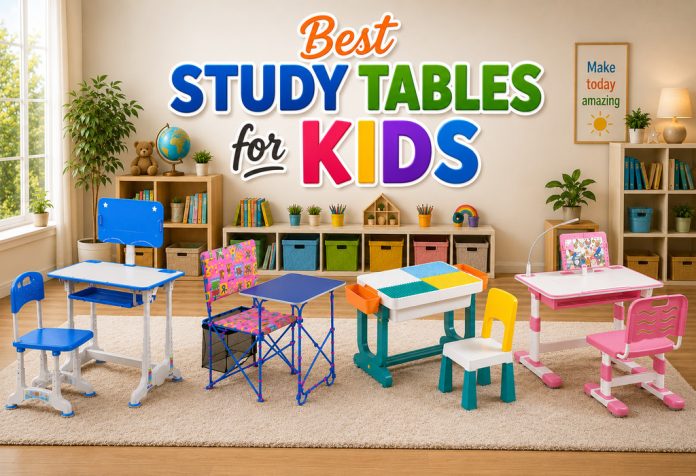 Best Study Tables for Kids in India (2026): A Parent's Buying Guide
