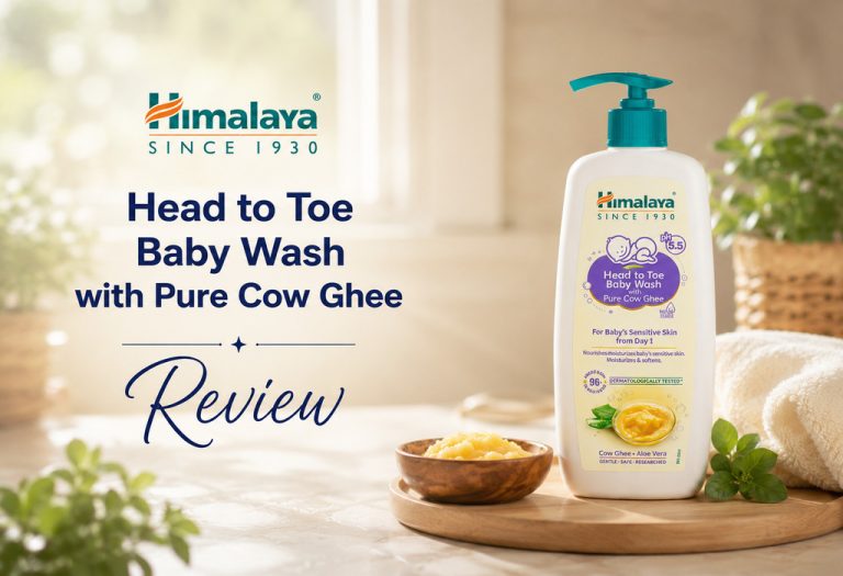 Himalaya Head to Toe Baby Wash Review for Newborn Bathing