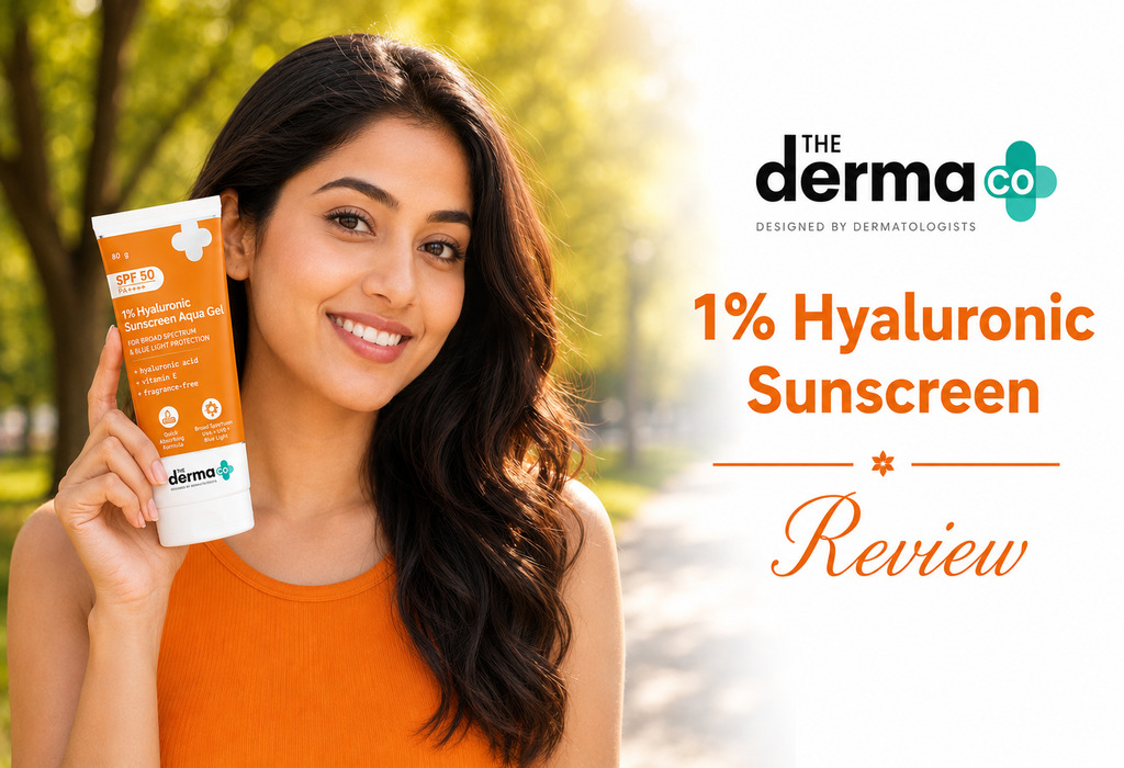 The Derma Co Hyaluronic Sunscreen Review: Sun Shield